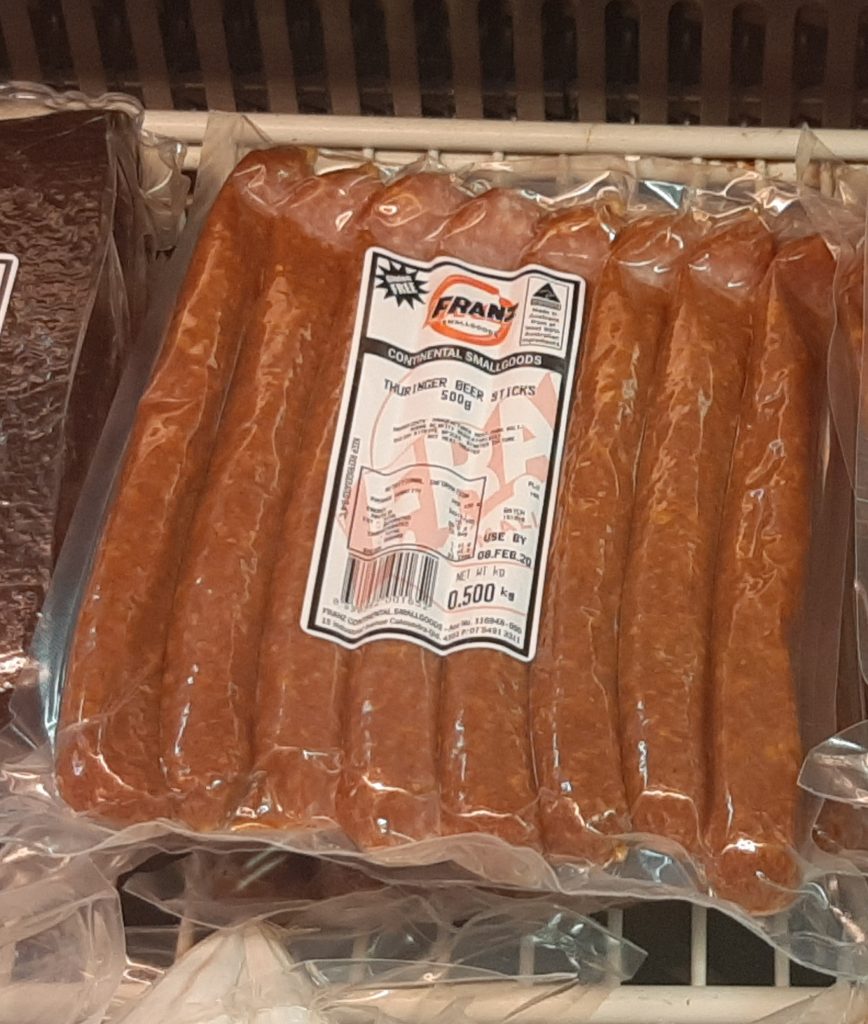 500g THURINGER BEER STICKS