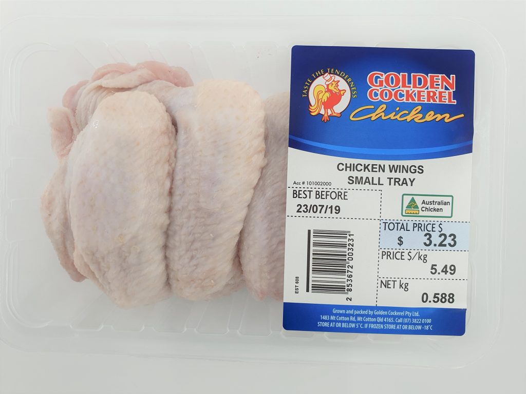 WING TRAY LARGE X (6) R/W